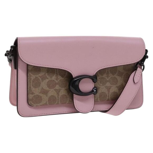 Coach | Bags | Coach Tabby Pink Leather Shoulder Bag Preowned | Poshmark
